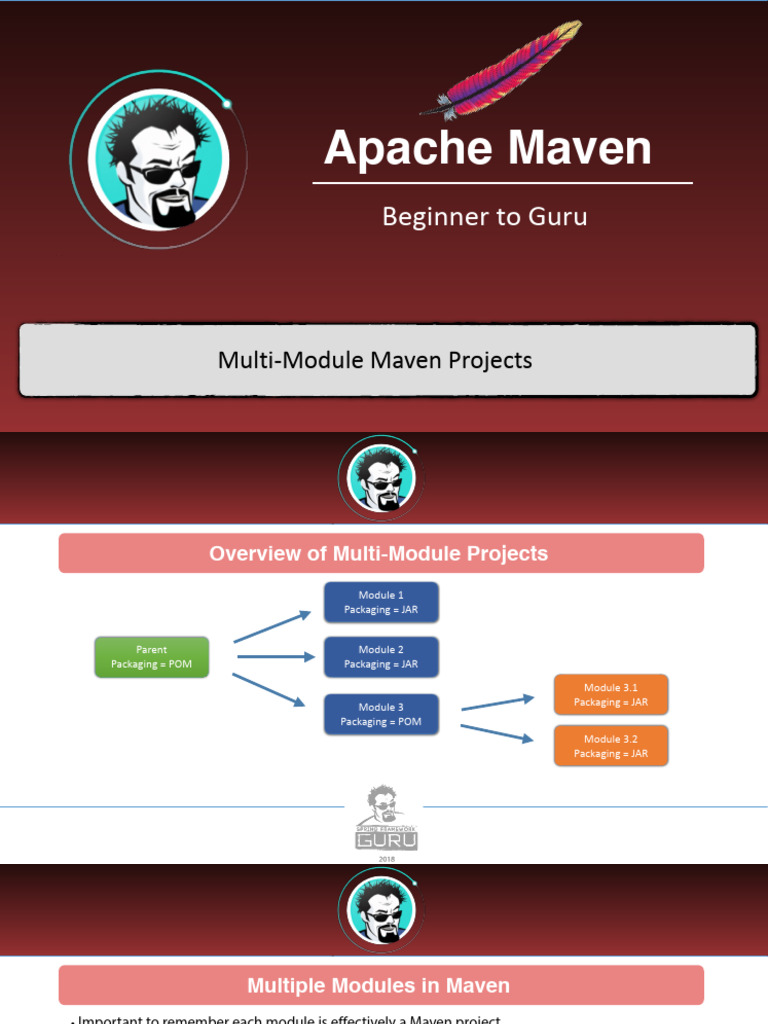 Multi Module MVN Projects | PDF