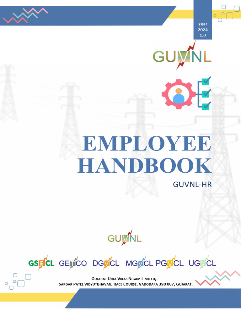 GUVNL Employee HandBook 27.06.2024 | PDF | Business