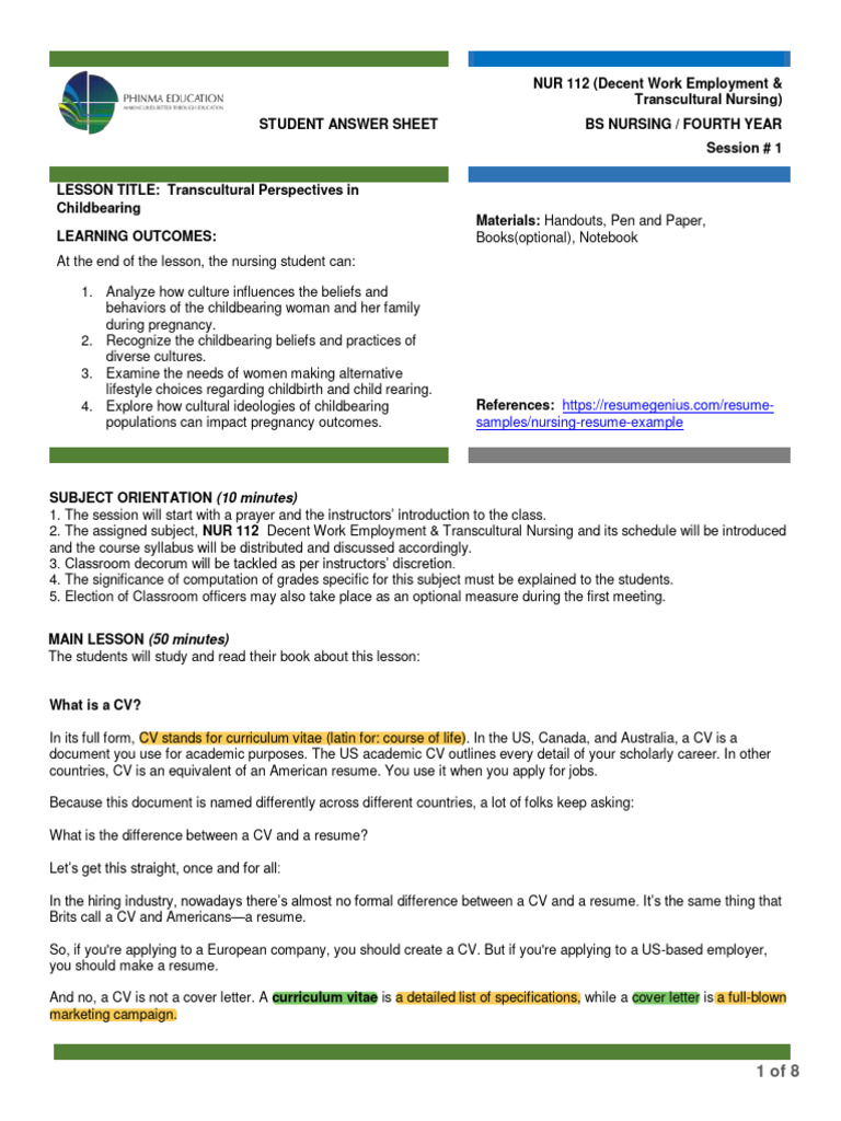 Samples/nursing Resume Example | PDF | Typefaces | Patient