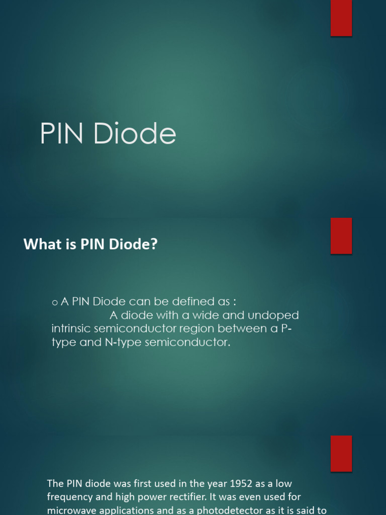 Pin Diode Pdf