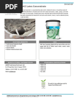 Laticrete 3701 Fortified Mortar Bed Product Data Sheet | PDF | Cement ...