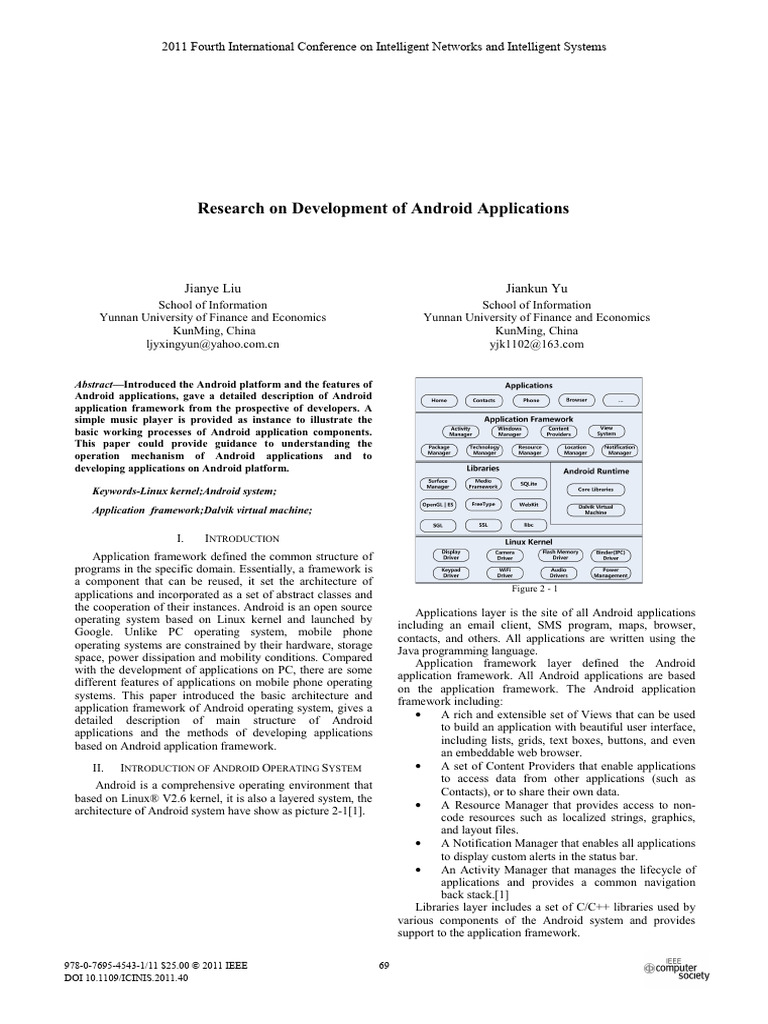 Icinis 2011 40 | PDF | Android (Operating System) | Java (Programming Language)