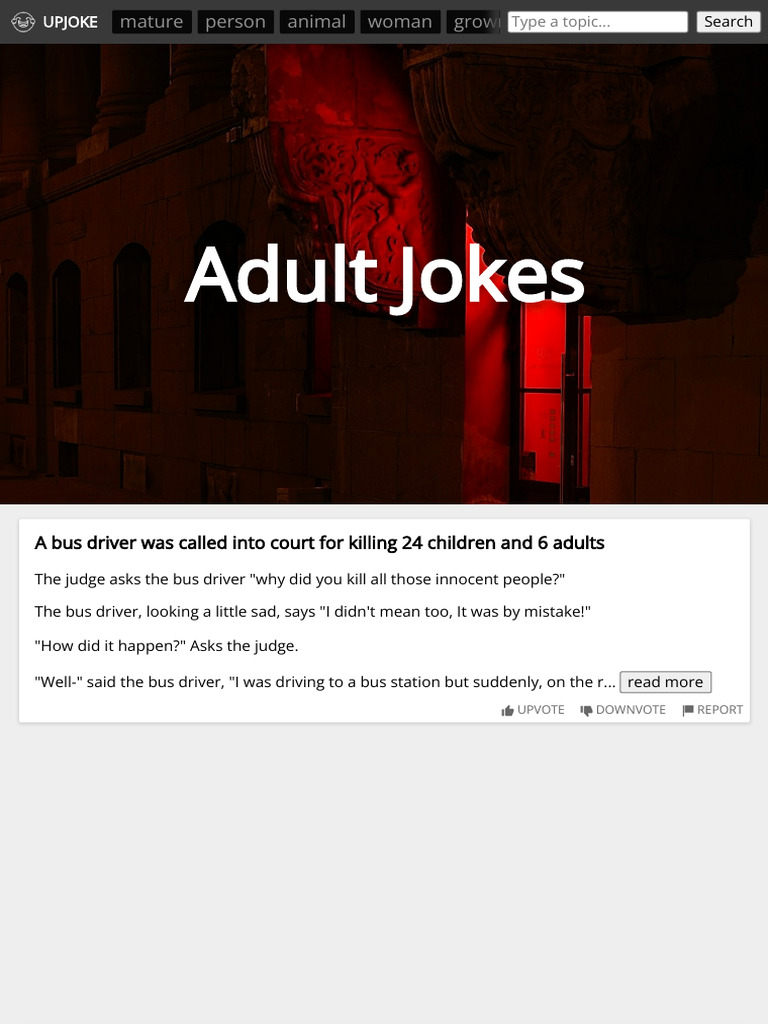 AdultJokes-117HilariousAdultJokes 1707340810044 | PDF | Mystery ...
