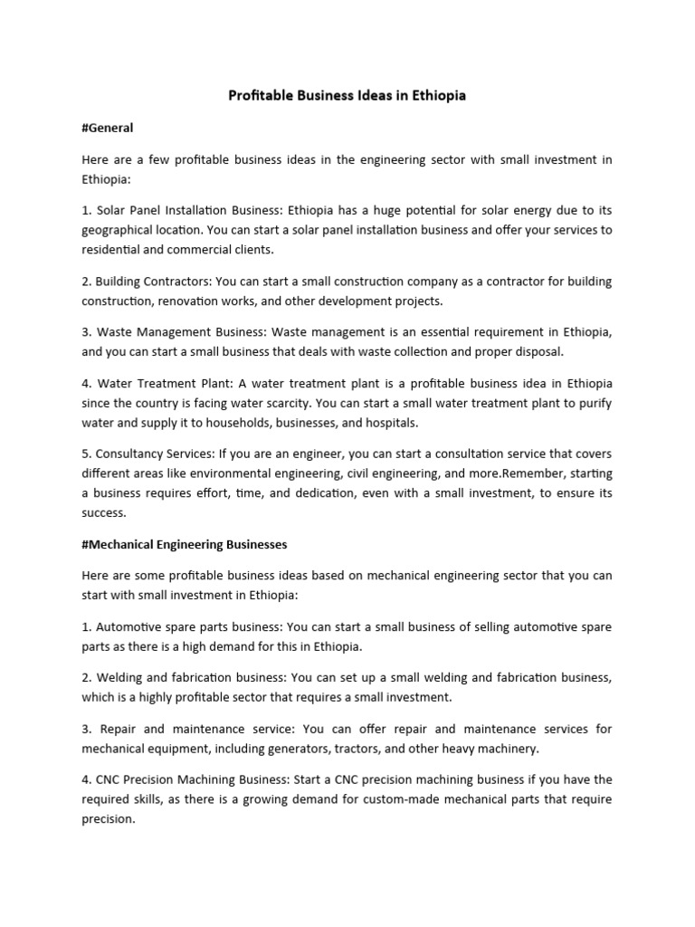 Profitable Busi-WPS Office | PDF | Photovoltaic System | Water Purification