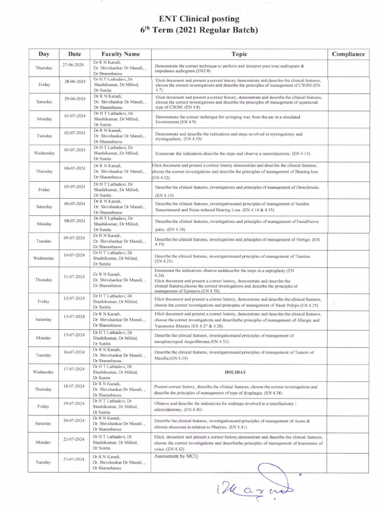 Clinical Posting 3 | PDF