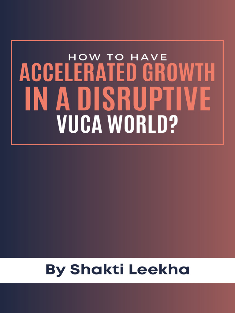 Vuca World | PDF | Sales | Marketing
