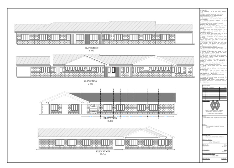 GBV NEW Revised ELEVATION PLAN | PDF | Architectural Design | Architecture