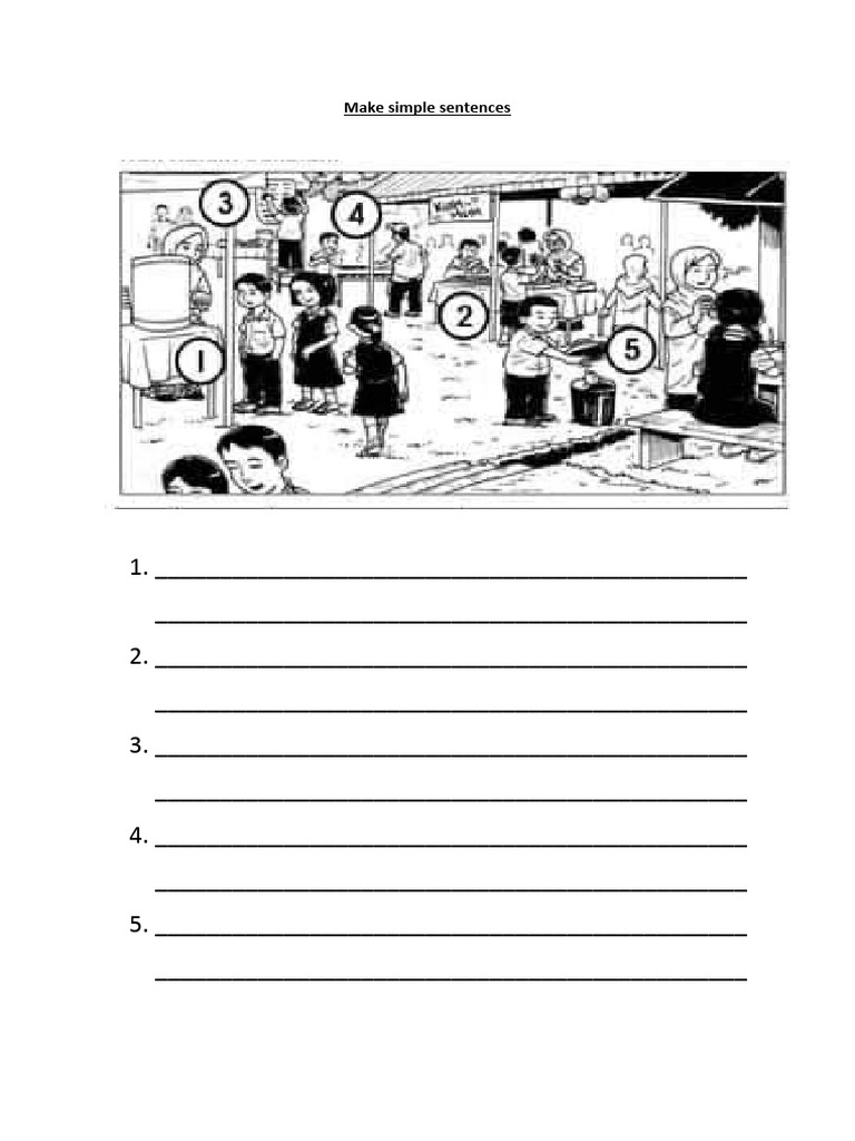 Simple Sentence Examples | PDF