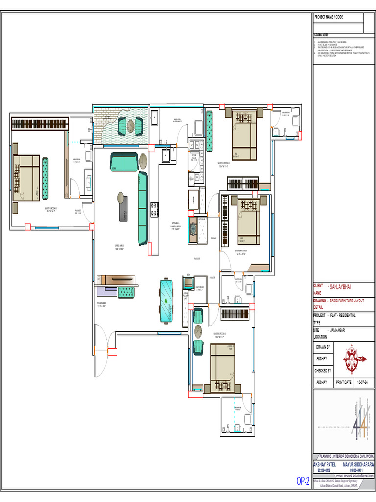 Basic Furniture Layout Op-2 | PDF | Interior Design | Home
