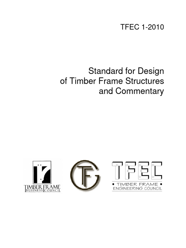 Standard For Design of Timber Frame Structures | PDF | Lumber ...