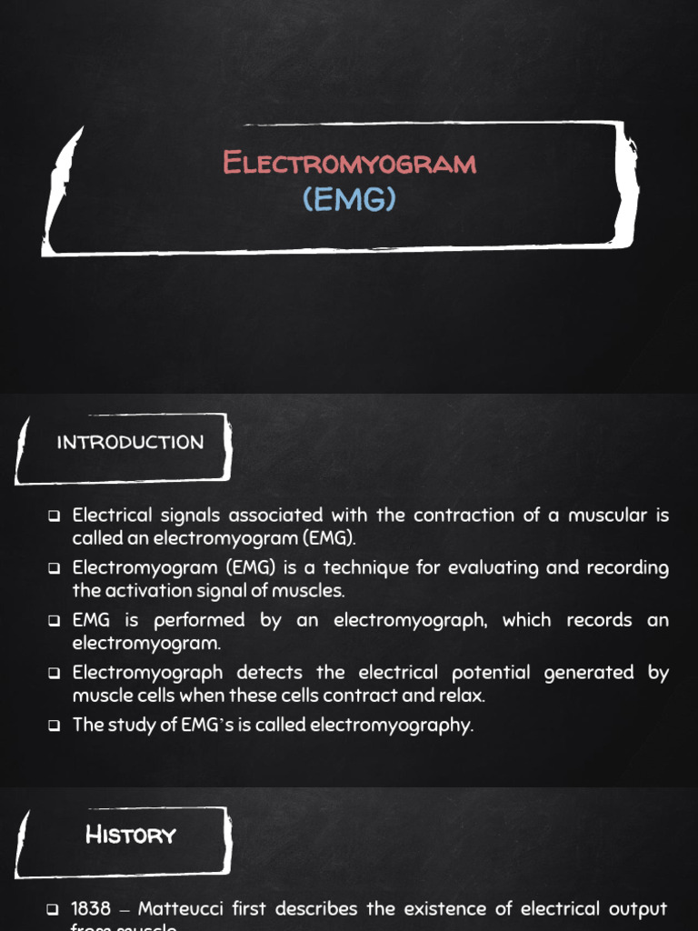 Electromyogram | PDF | Electromyography | Electricity