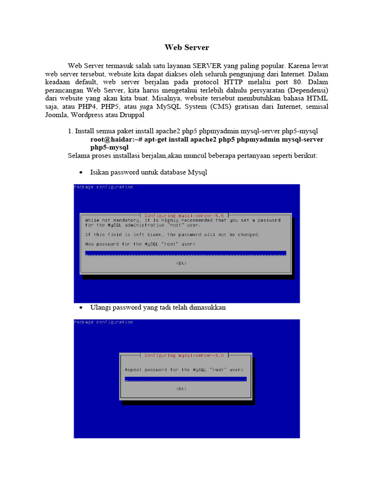Web Server Dan Web Mail Server | PDF | Bisnis | Komputer
