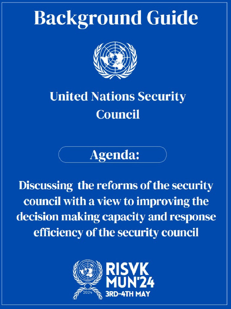 Ris Mun 2024 BG | PDF | United Nations Security Council | United Nations