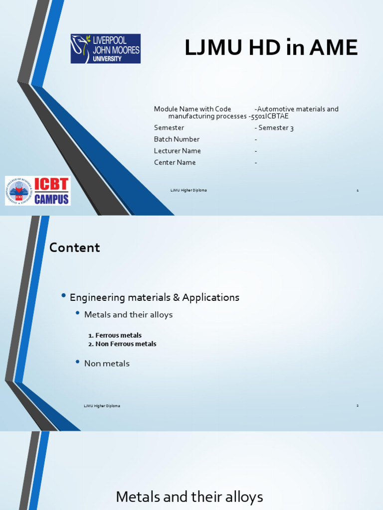 Engineering Materials in Automotive Applications | PDF | Steel | Alloy