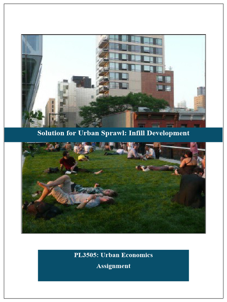 A Solution For Urban Sprawl | PDF | Urban Sprawl | Mixed Use Development