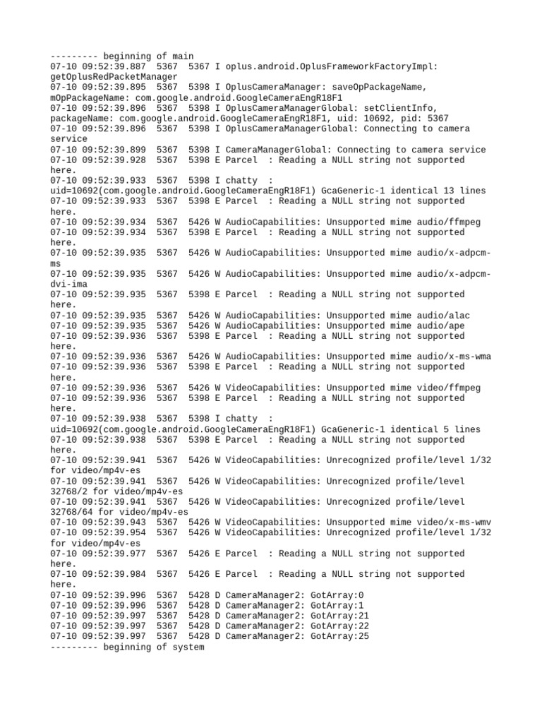 Log Cat 1720572759699 | PDF | Computing | Computer Programming