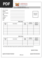 Final Exam Cover Page Template | PDF