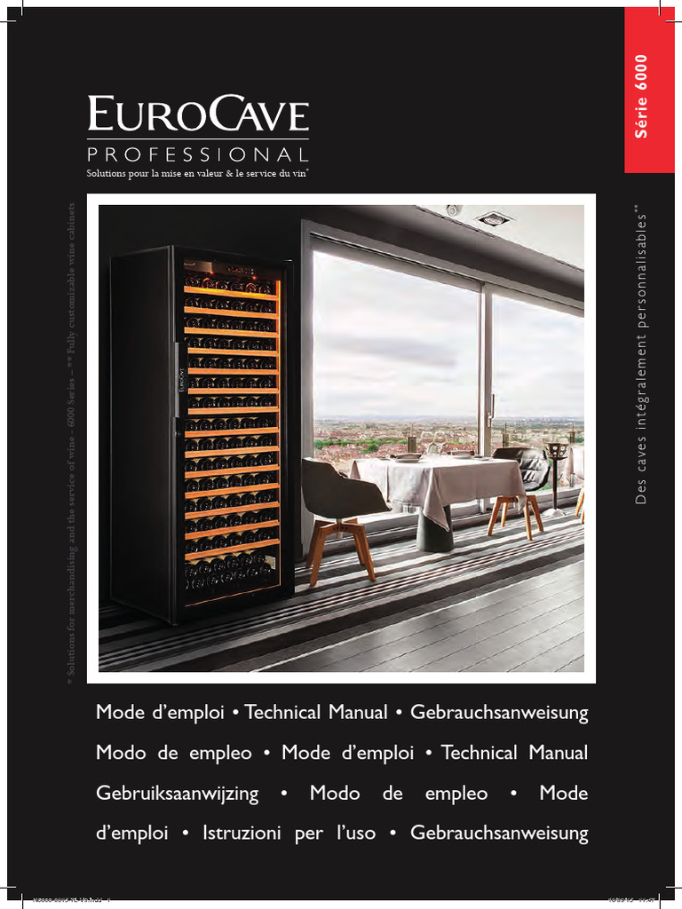 EuroCave Pro 6000 Series User Manual - English 1 | PDF | Ac Power Plugs ...