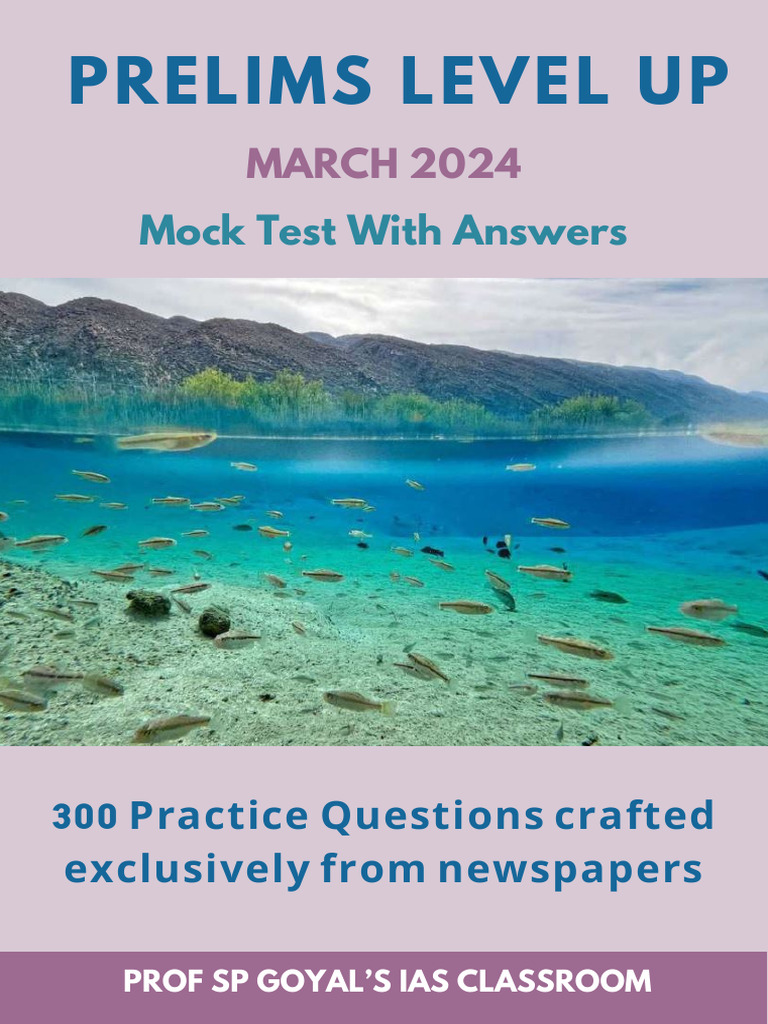 March 2024 Mock Test With Answers Pdf Nuclear Reactor Plutonium 