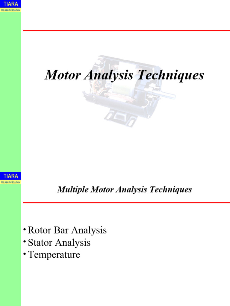 5.motor Analysis | PDF | Electric Motor | Alternating Current