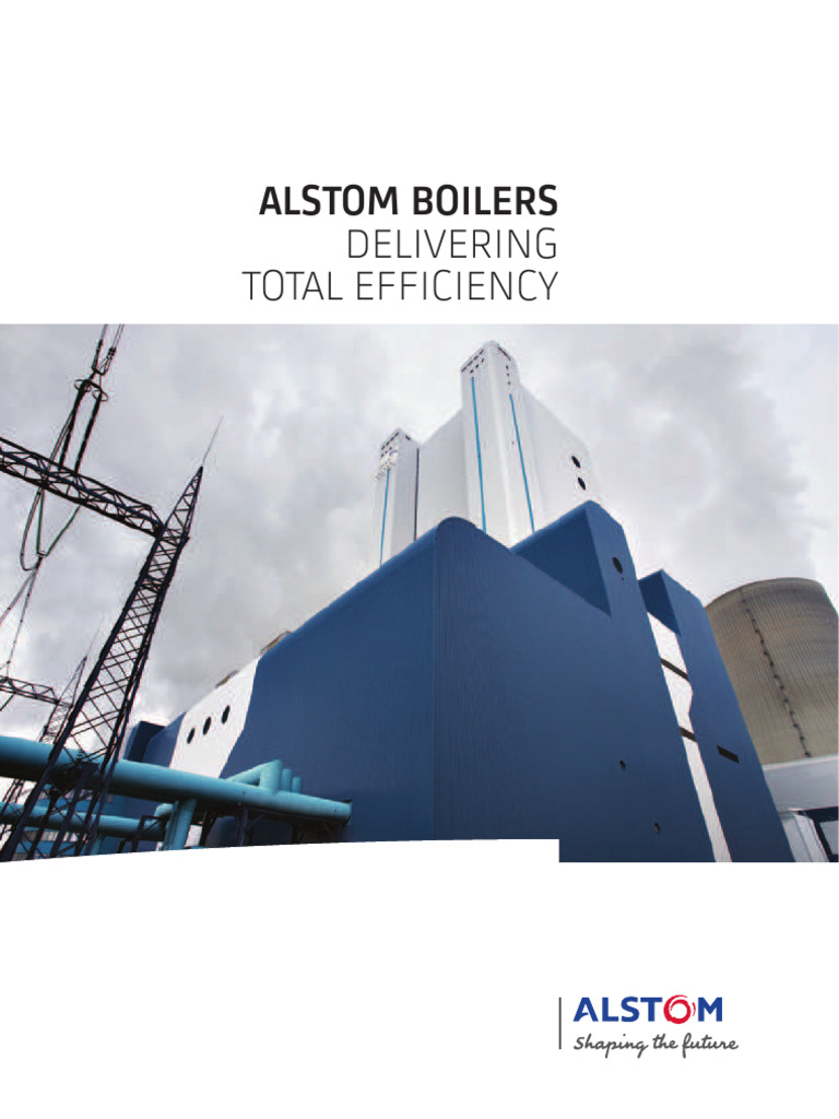 Alstom Boilers Delivering Total Efficien | PDF | Boiler | Coal