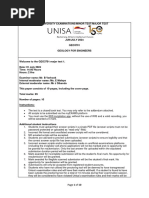Unisa Declaration Form | PDF