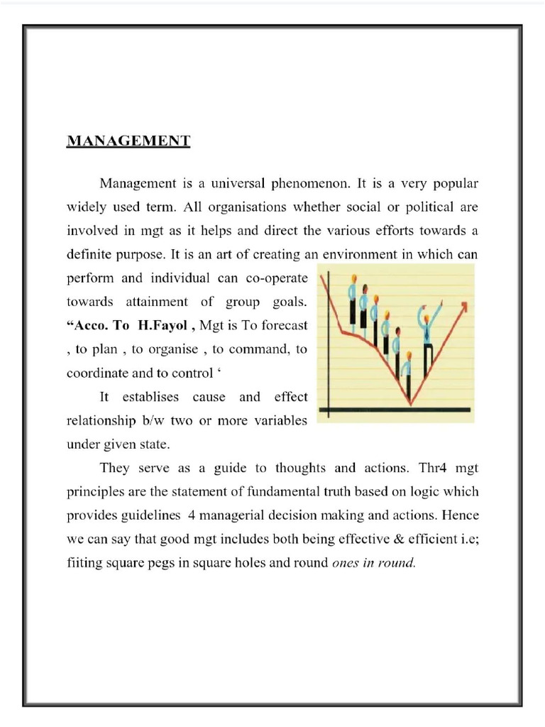Chapter 3 Management | PDF