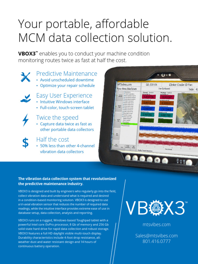 VBOX 3 Data Sheet | PDF | Tablet Computer | Computer Hardware