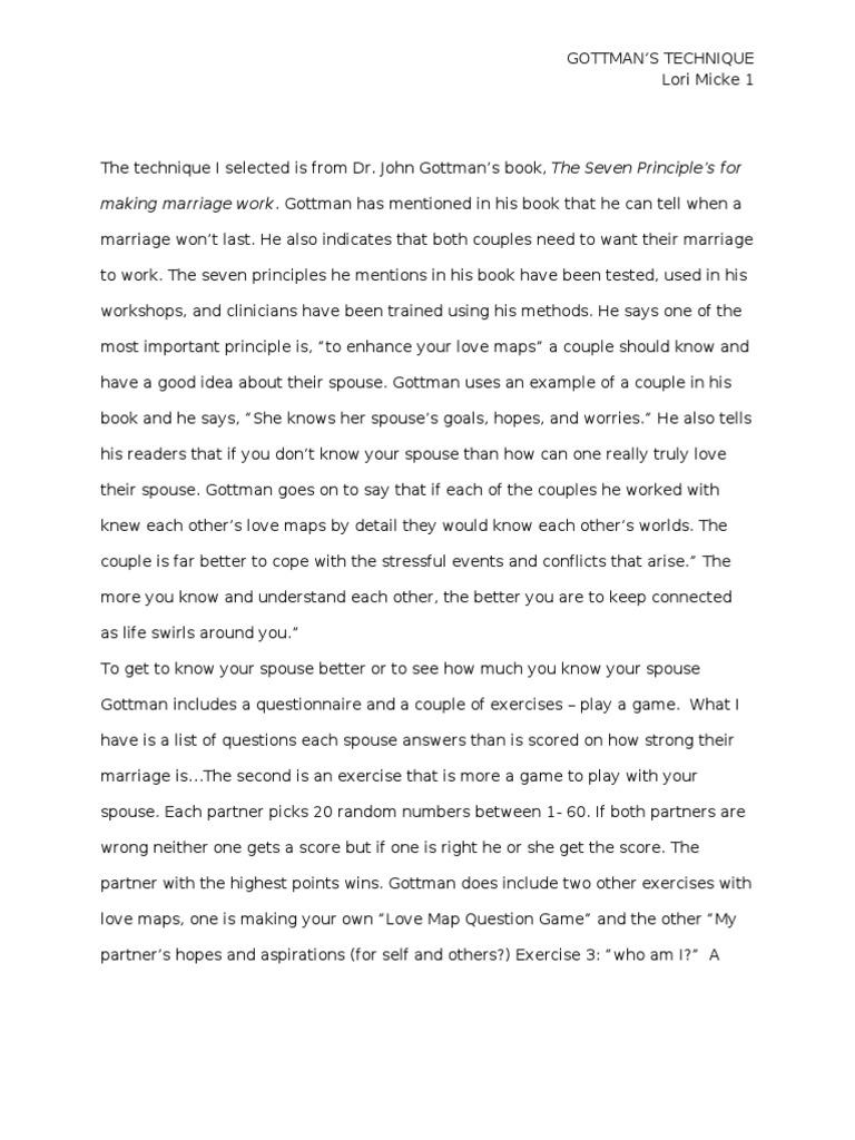 Enhancing Love Maps in Marriage | PDF | Dream | Metaphysics Of Mind