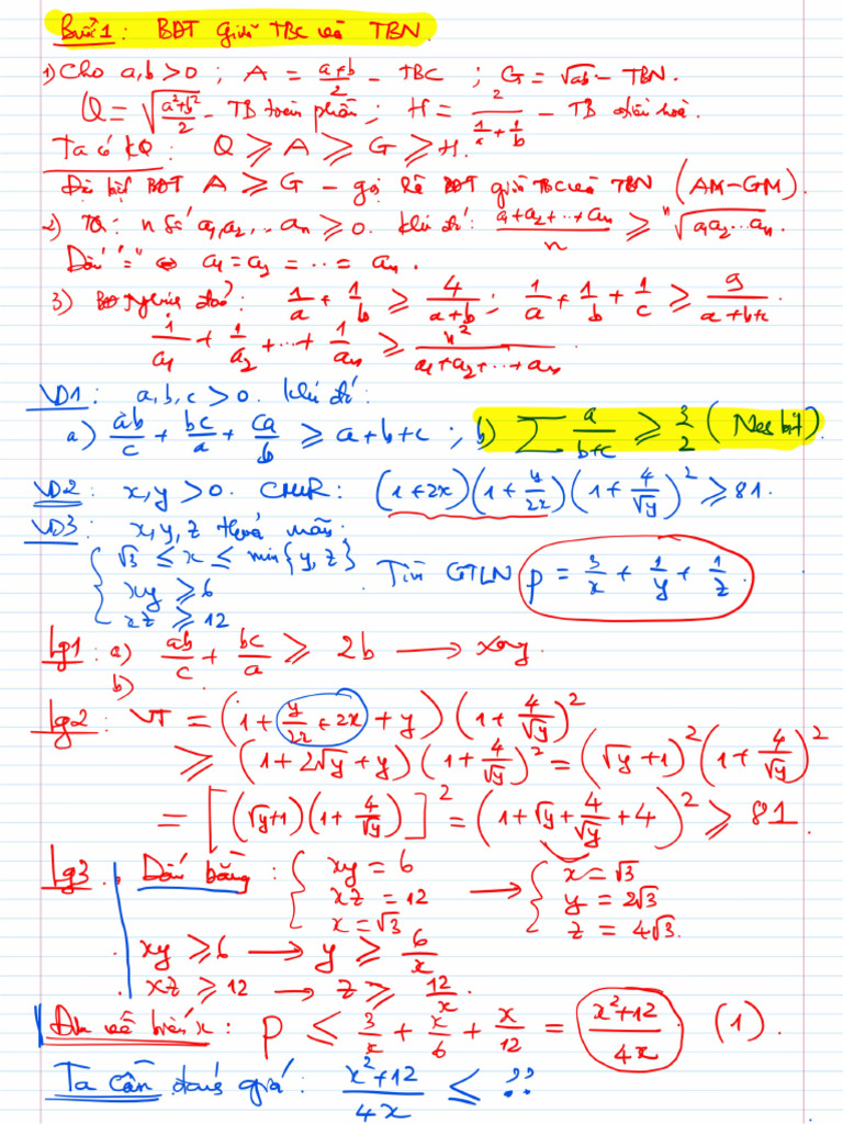 Bu I 1-BĐT AM - GM | PDF