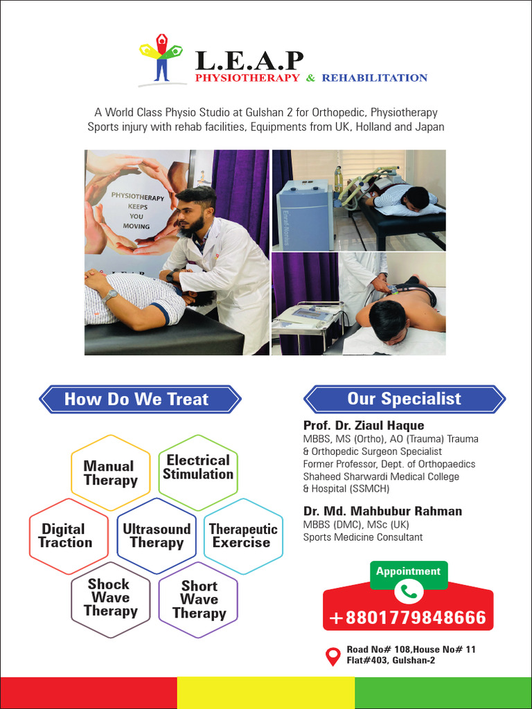 Leaflet Design | PDF | Physical Therapy | Clinical Medicine