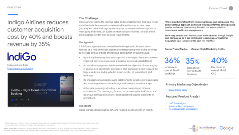 IndiGo App Case Study | PDF | Advertising | Marketing