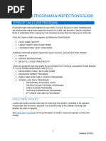 California Child Care Licensing Overview | PDF | Child Care | Child Abuse