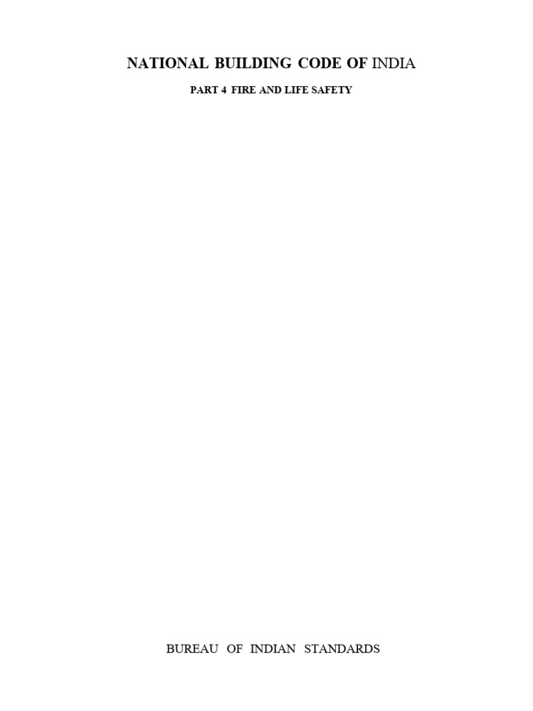 National Building Code: Fire Safety Guidelines | PDF | Safety