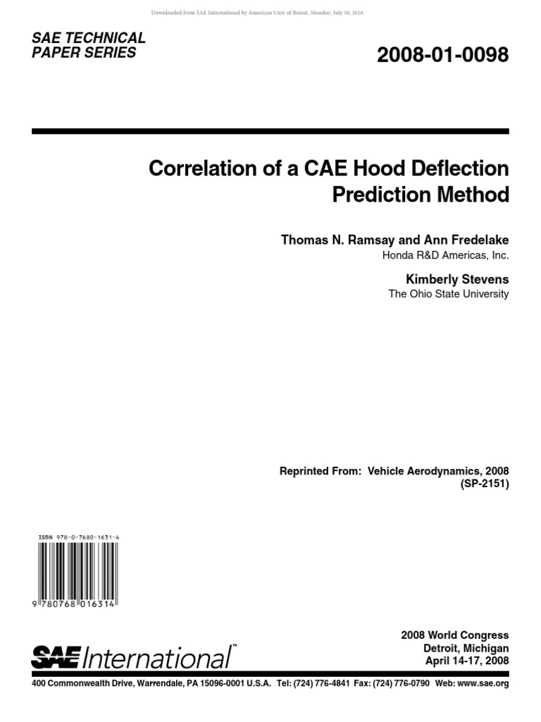 Hood 1.2 | PDF | Wind Tunnel | Lift (Force)