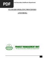 Post Anesthesia Care Unit Record | PDF | Anesthesia | Medicine