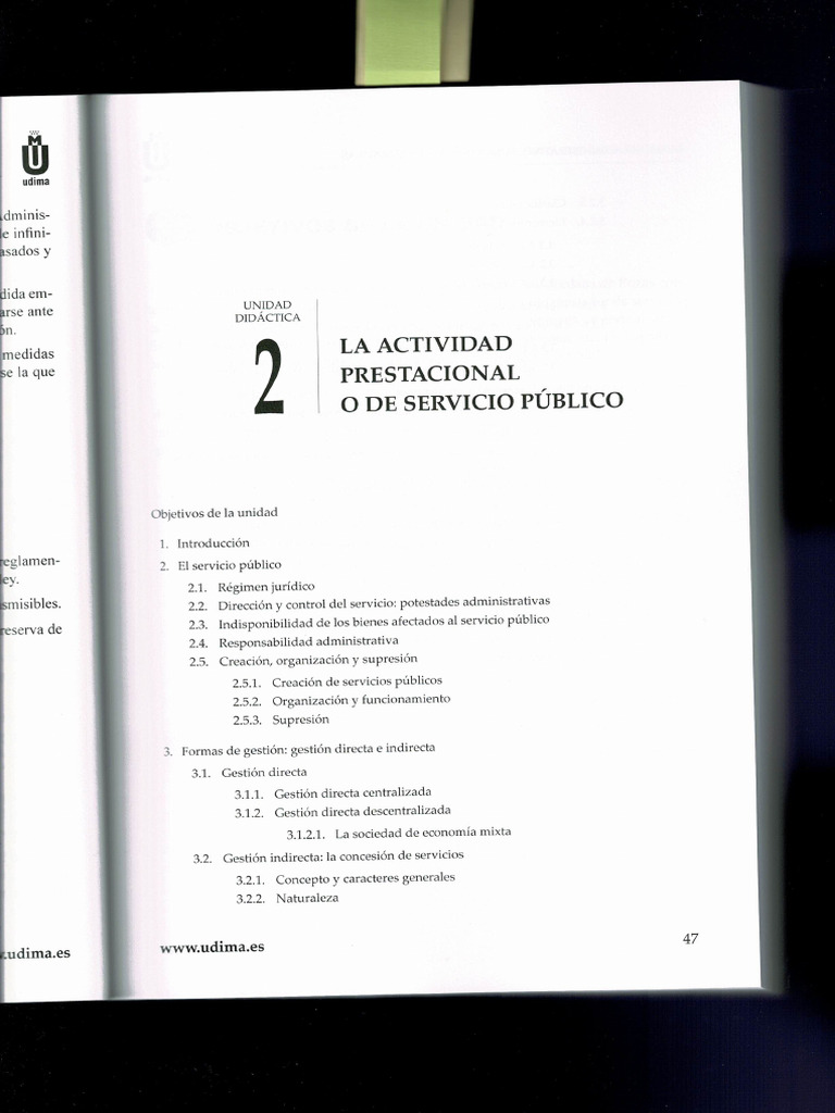 Actividad Prestacional. Cef. 2022-1 | PDF