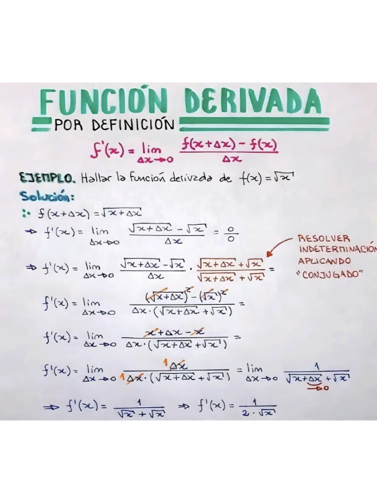 Función Derivada | PDF