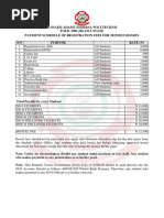 Final Fee Payment Schedule For Sem 2 2024 25 V2 | PDF | Fee | Tuition Payments