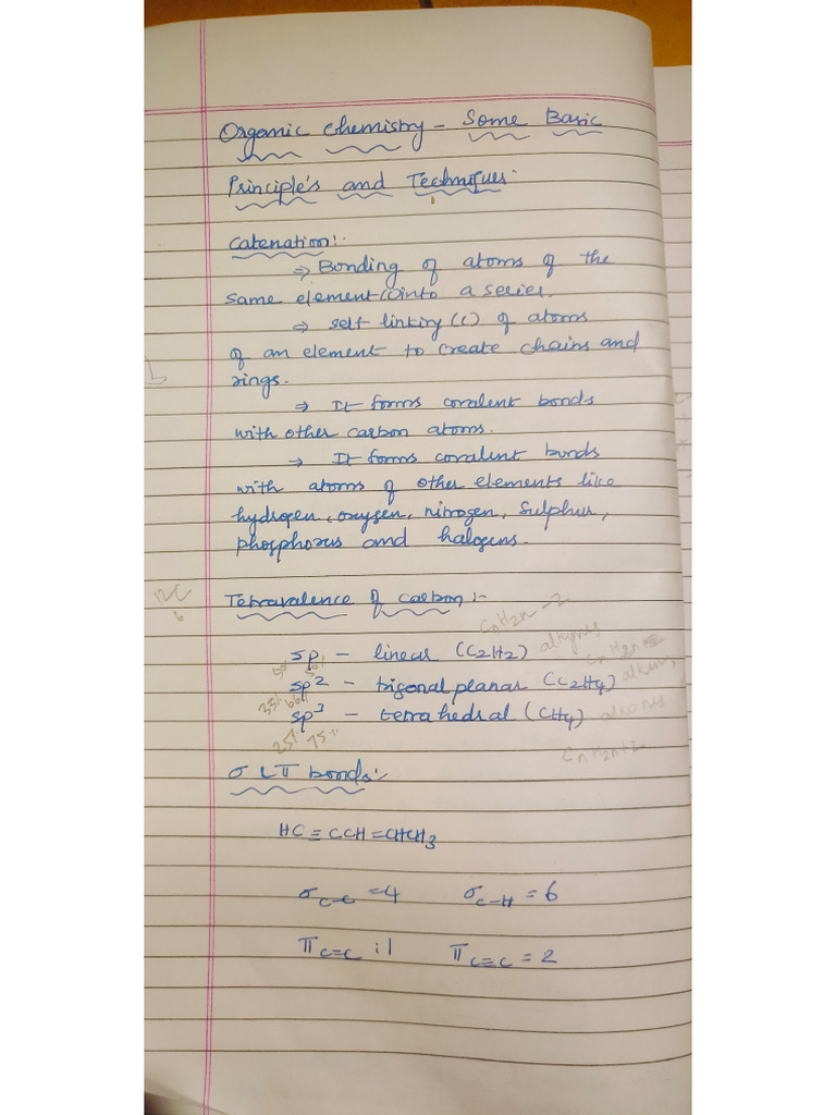 Organic Chemistry Ncert Handwritten Notes | PDF