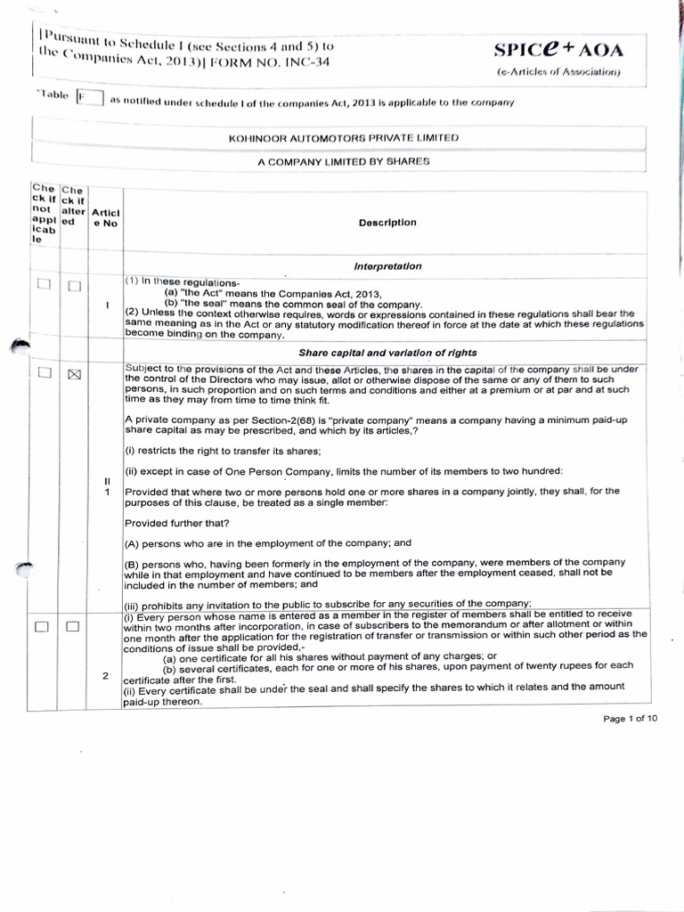 Aoa Kohinoor | PDF | Dividend | Stocks