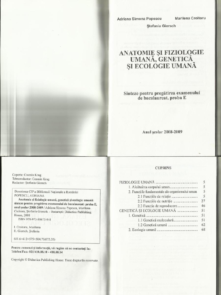 Toaz - Info Culegere Bac Bio PR | PDF