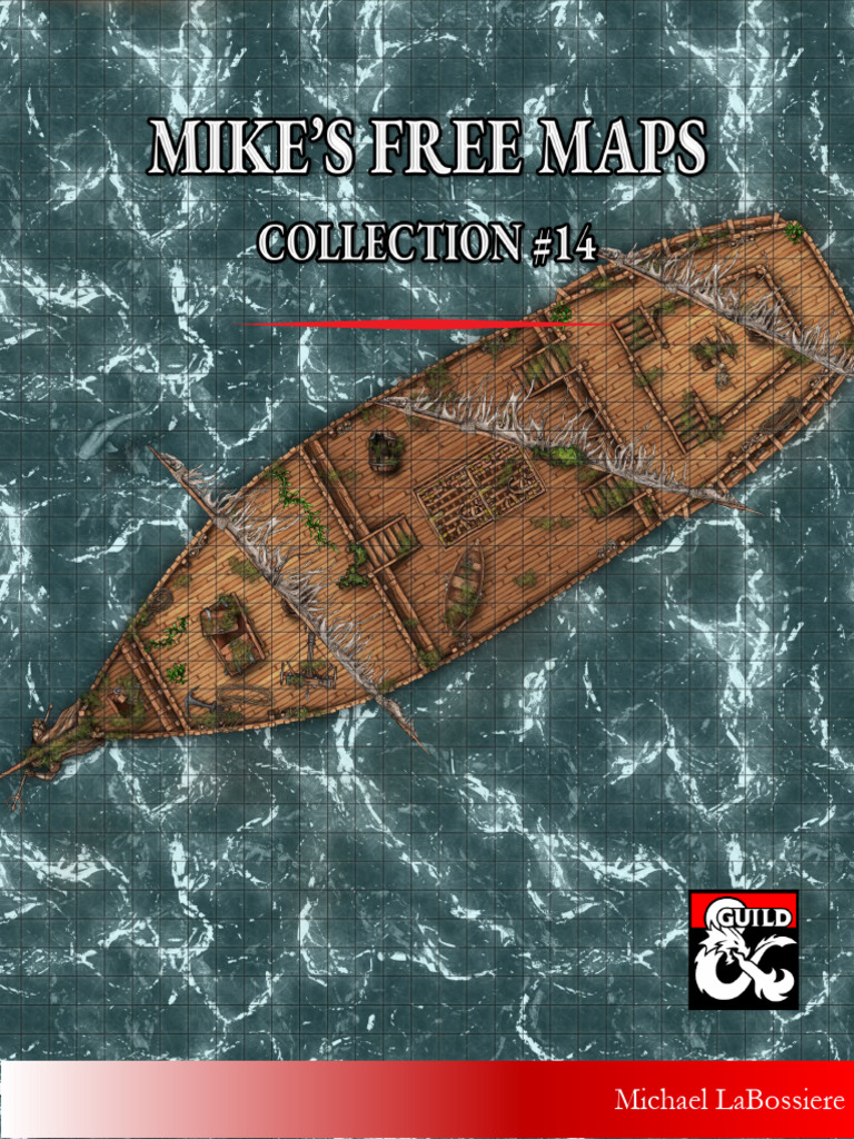 Mikes Free Maps 14 (Has Ships) | PDF | Dungeons & Dragons | Wizards Of The Coast