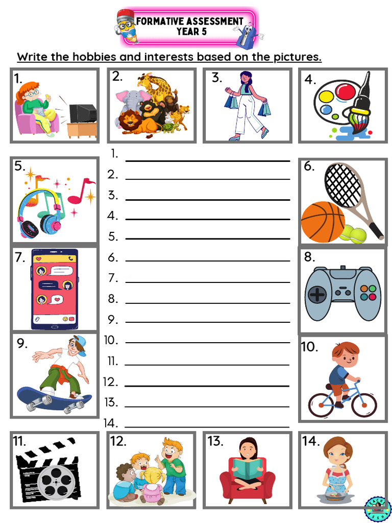 Formative Assessment Year 5 Part 1 | PDF | Cuisine | Foods