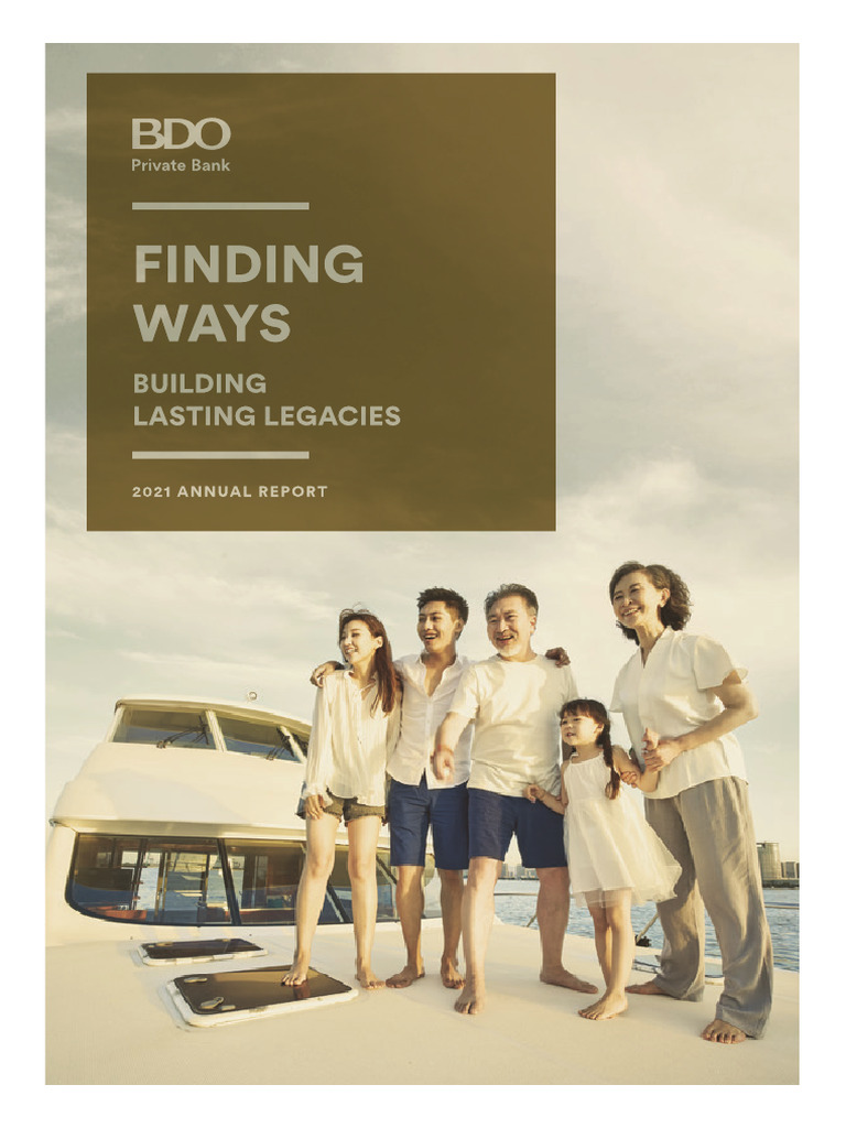 BDO-Private-Bank-2021-Annual-Report | PDF | Governance | Corporate Governance