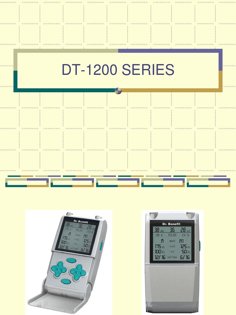 DT-1200 Manual | PDF | Pain | Nervous System