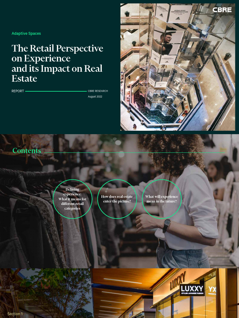 India Report - The Retail Perspective On Experience and Its Impact On Real Estate - oGG2 | PDF ...