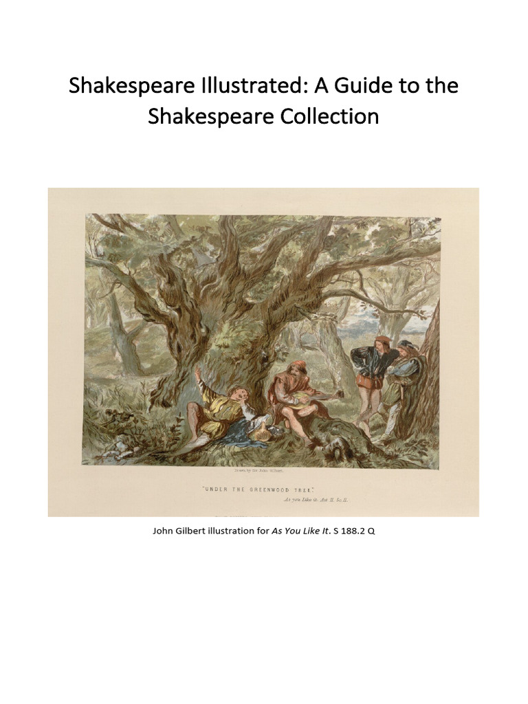 Shakespeare Collection Illustrated Guide | PDF | Classics