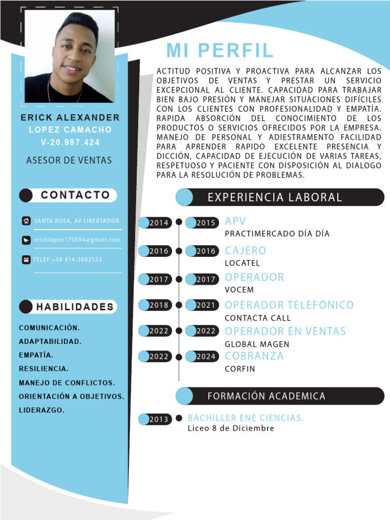 CURRICULUM Erick | PDF