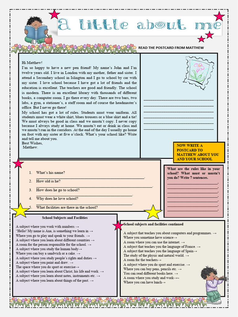 A Little About Me | PDF